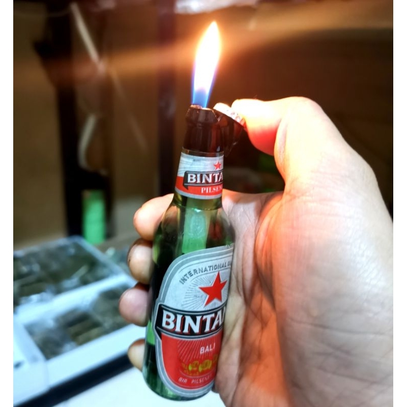 Jual KOREK API GAS MOTIF BOTOL BINTANG | Shopee Indonesia