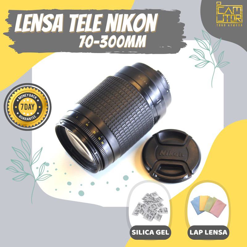 Jual LENSA TELE 70-300 MM UNTUK KAMERA NIKON | Shopee Indonesia