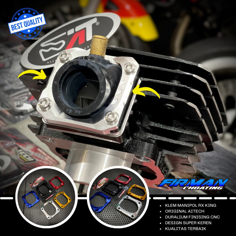 Jual KLEM MANIPOL KLEMAN COVER MANIPOL CNC RX KING ORIGINAL AITECH ...