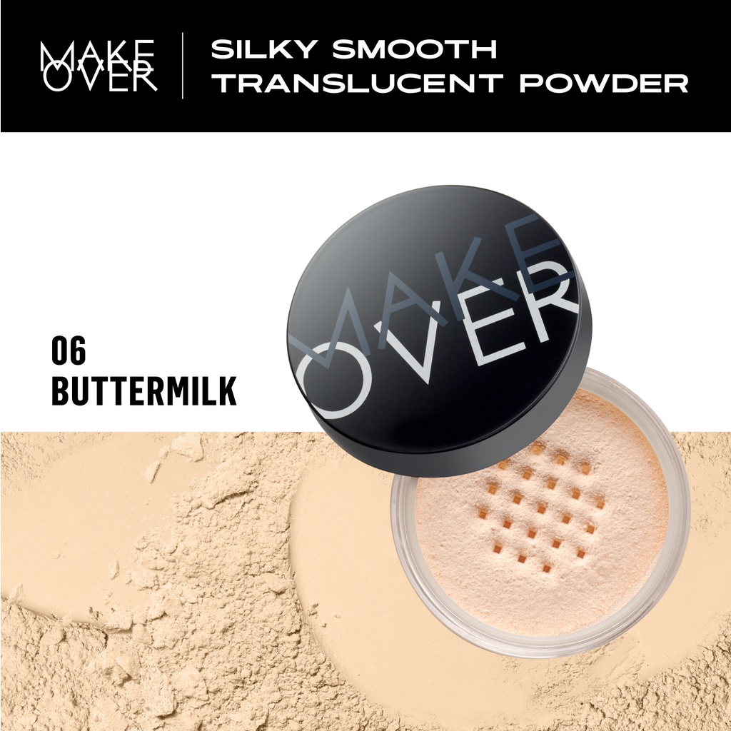 Jual MakeOver Silky Smooth Translucent Face Loose Powder Make Over ...