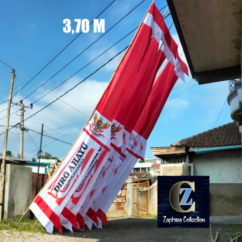 Jual Bendera bandir 3 macam motif | Shopee Indonesia