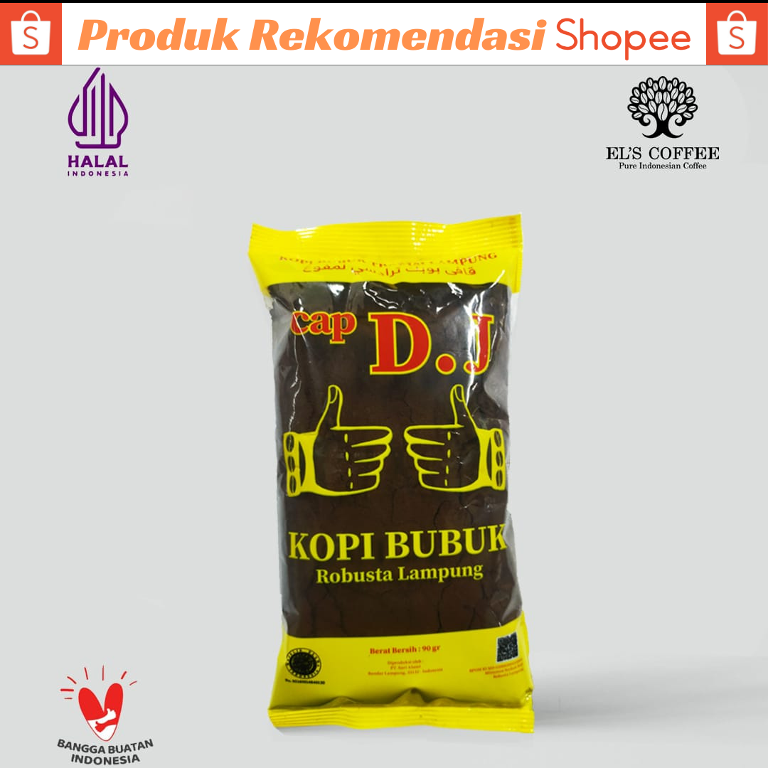 Jual Kopi Cap D.J Dua Jempol El's Coffee 100% - Kopi DJ Original ...