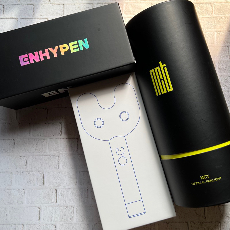 Jual [READY STOCK] OFFICIAL LIGHT STICK NCT ENHYPEN NEWJEANS ENHA NJ ...