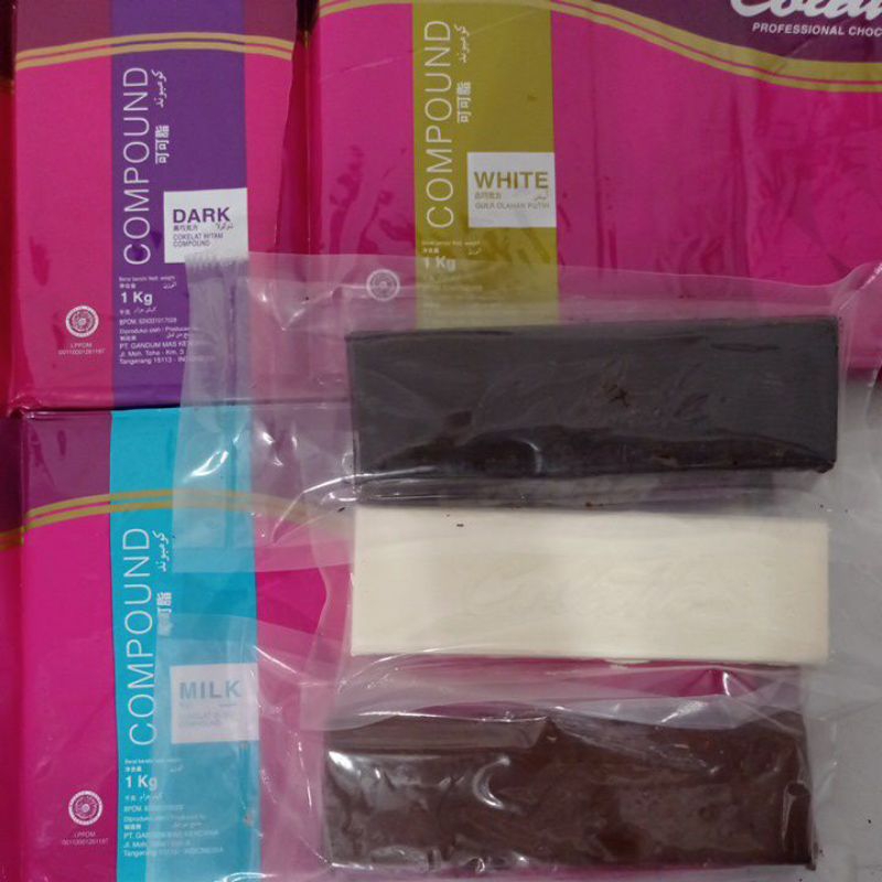 Jual colatta white compound / dark choco compound / milk choco colatta ...