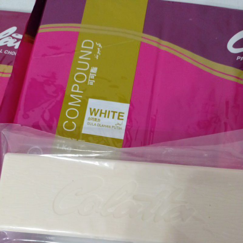 Jual colatta white compound / dark choco compound / milk choco colatta ...