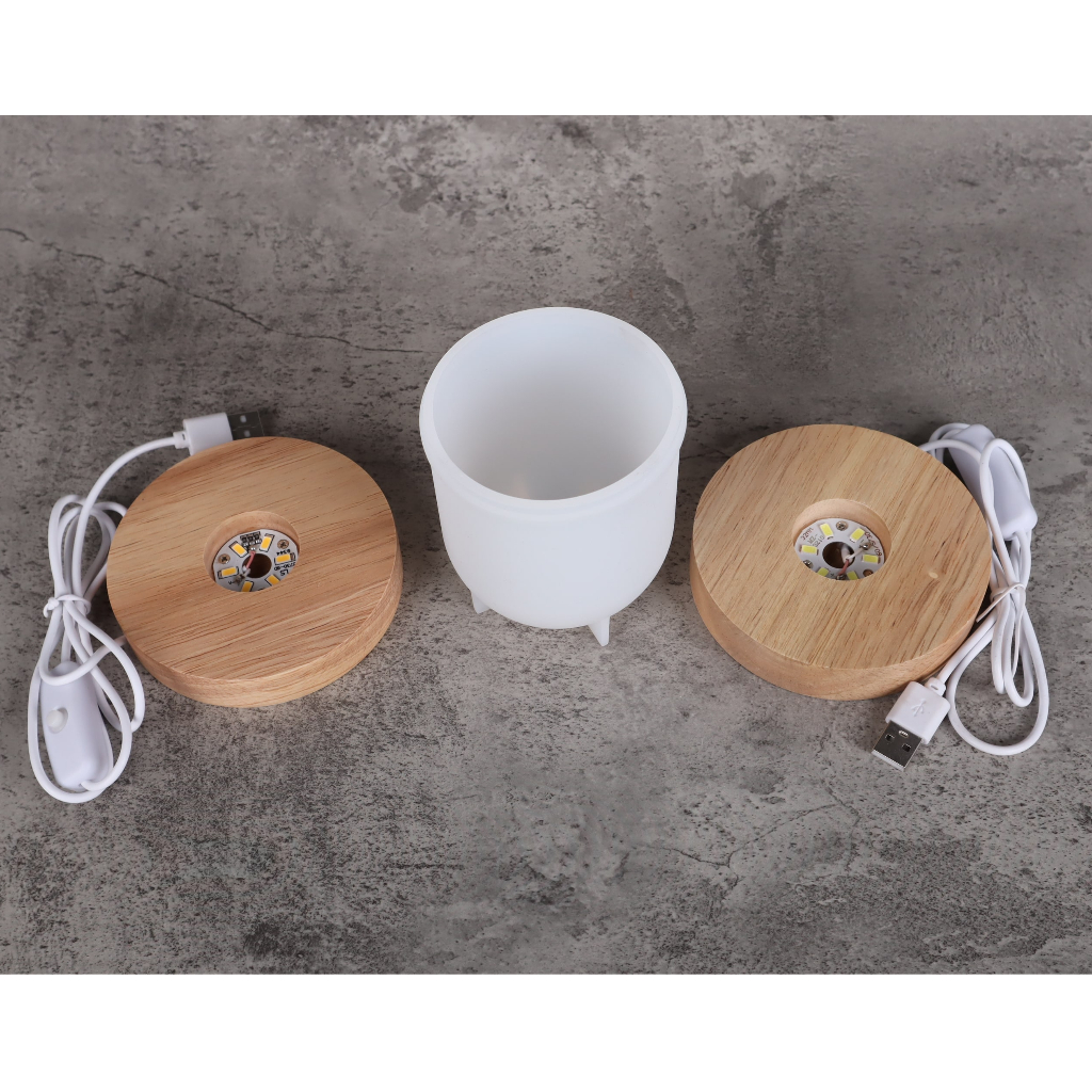 Jual Log Lamp Holder Lampu Tidur Resin Lampu Kamar | Shopee Indonesia