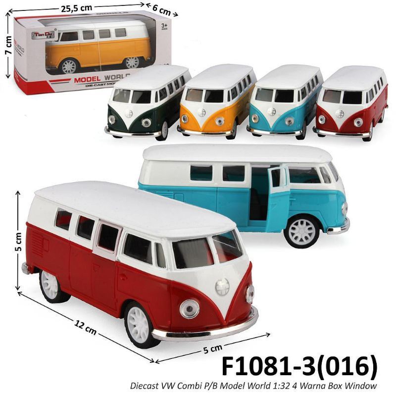Jual MOBIL DIE CAST VW COMBI | Shopee Indonesia
