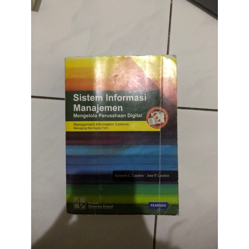 Jual Buku Bekas Sistem Informasi Manajemen Kenneth C Laudon | Shopee ...