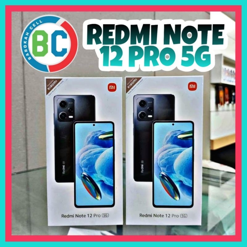 Jual Xiaomi Redmi Note 12 Pro 5G 8/256 Garansi Resmi 1 Tahun | Shopee ...