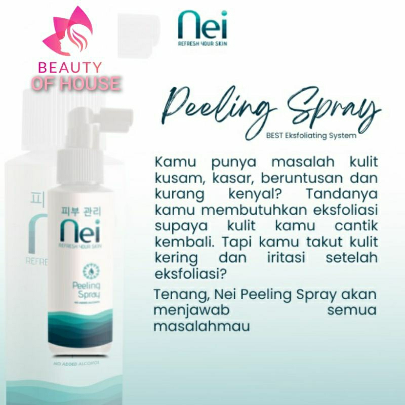 Jual PROMO!! NEI PEELING SPRAY PENGHILANG DAKI 90 ML | Shopee Indonesia