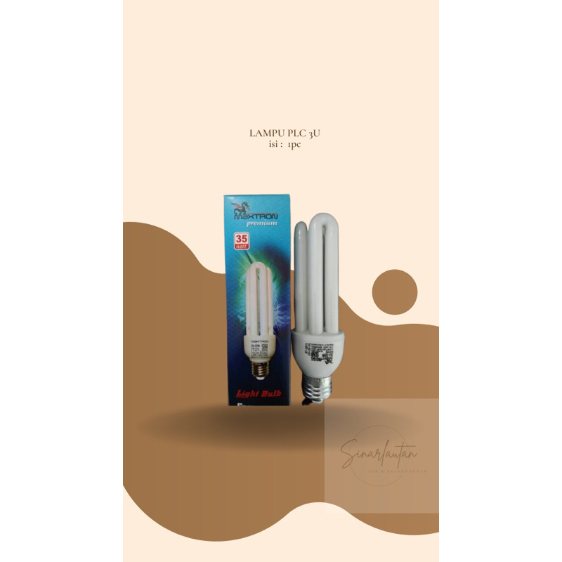 Jual LAMPU PLC 3U / LAMPU 3 JARI | Shopee Indonesia