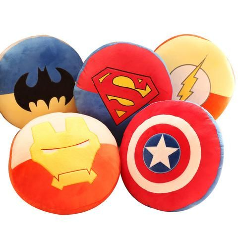 Jual Boneka Karakter Super Hero Bulat Ukuran 35 Cm / Bantal Hulk ...