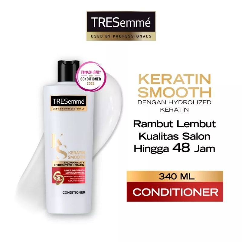 Jual TRESemme Kondisioner Hydrolyzed Keratin Smooth 340ml Conditioner ...