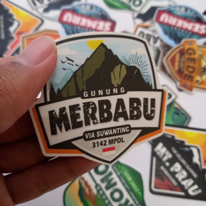 Jual Stiker Motif Gunung (non eiger) | Shopee Indonesia