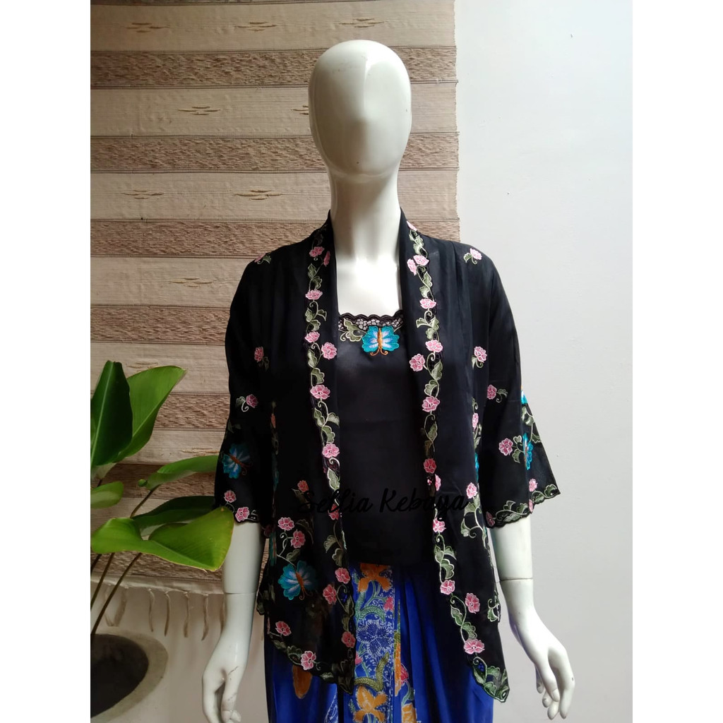 Jual Kebaya Kamisol Encim Modern - Tangan 3/4 | Shopee Indonesia