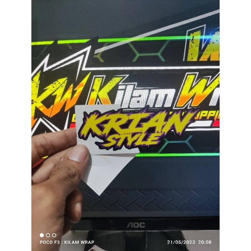 Jual STIKER KRIAN STYLE | Shopee Indonesia