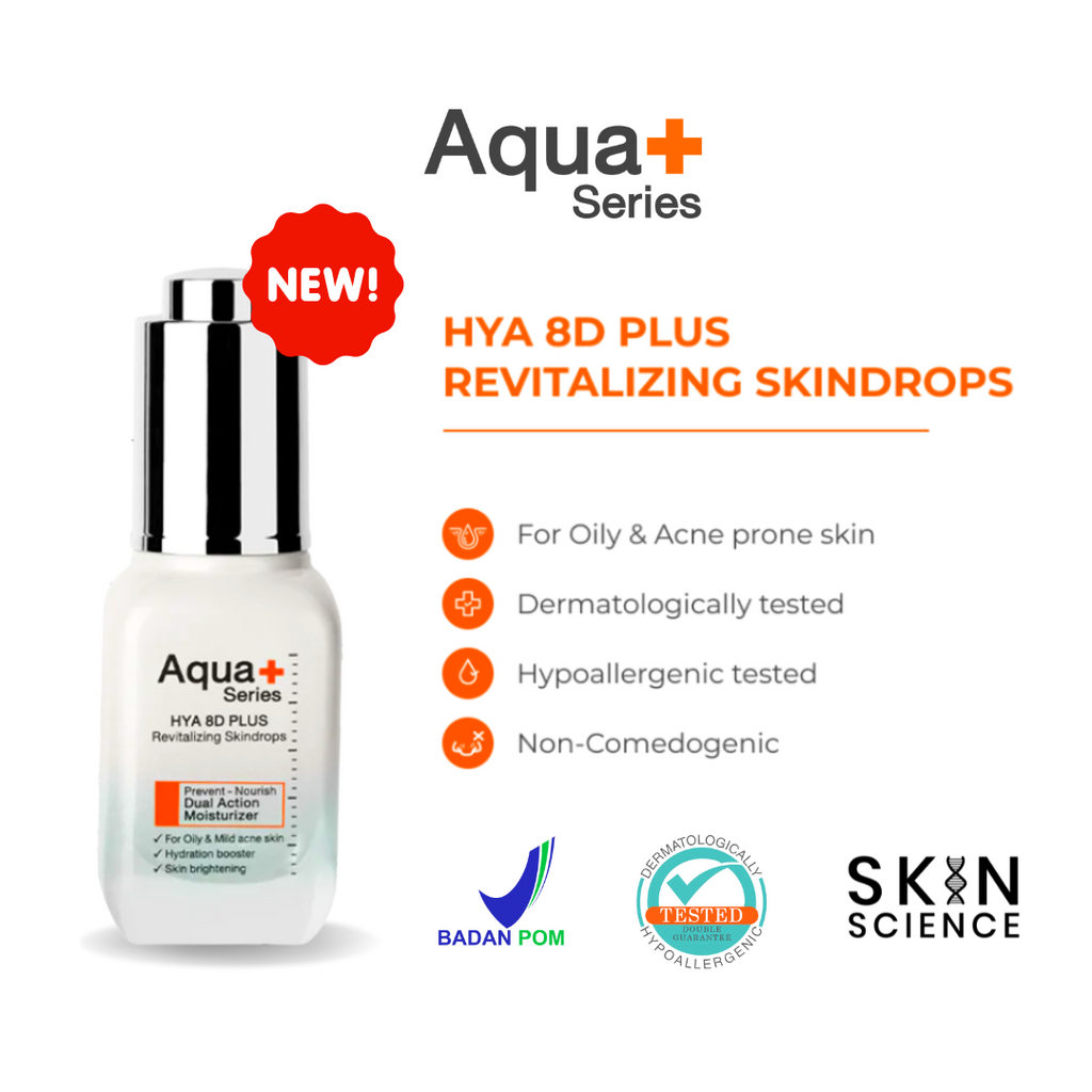 Jual Aqua+ Series - Hya 8D Plus Revitalizing Skindrops 20ML Aqua Plus Series | Shopee Indonesia