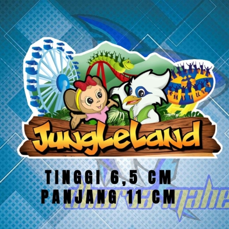 Jual JUNGLELAND, THE JUNGLE, STIKER JUNGLELAND, STIKER THE JUNGLE, STIKER WISATA, STIKER OLEH ...