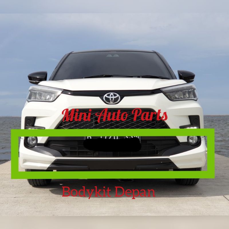 Jual Bodykit BODY KIT Spoiler BEMPER Bumper DEPAN Raize GR Sport ...