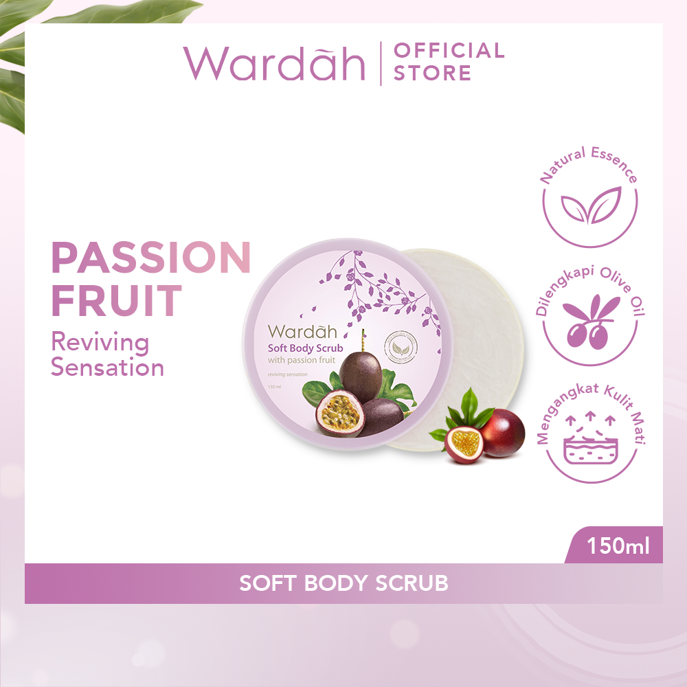 Jual Wardah Soft Body Scrub 150 ml - Scrub Badan Melembabkan ...