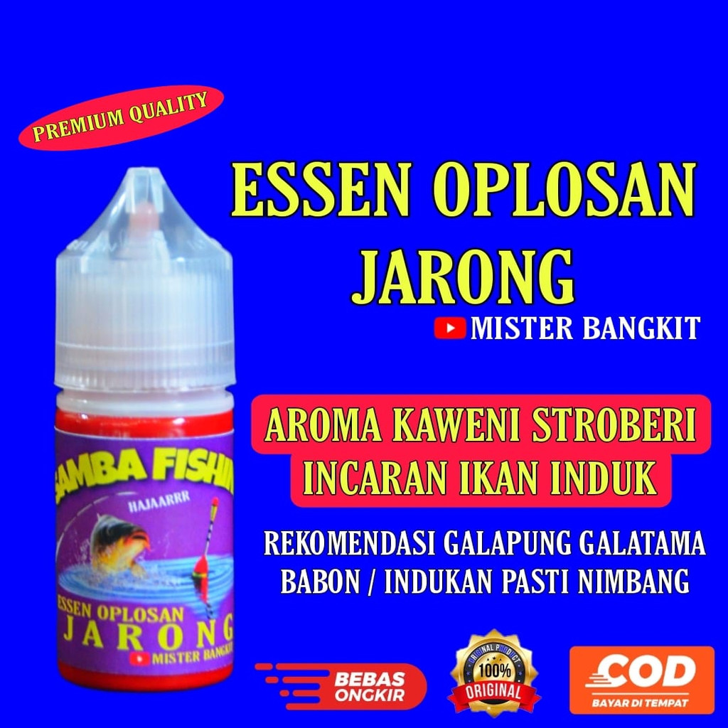 Jual Oplosan jarong mister bangkit essen ikan mas lomba dan harian ...