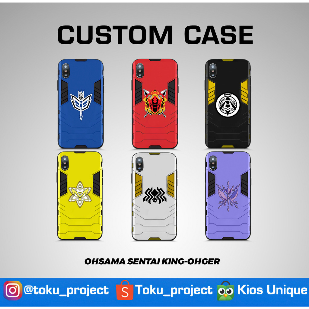 Jual BELI 2 GRATIS 1 Custom Case Ohsama Sentai King-Ohger | Shopee ...