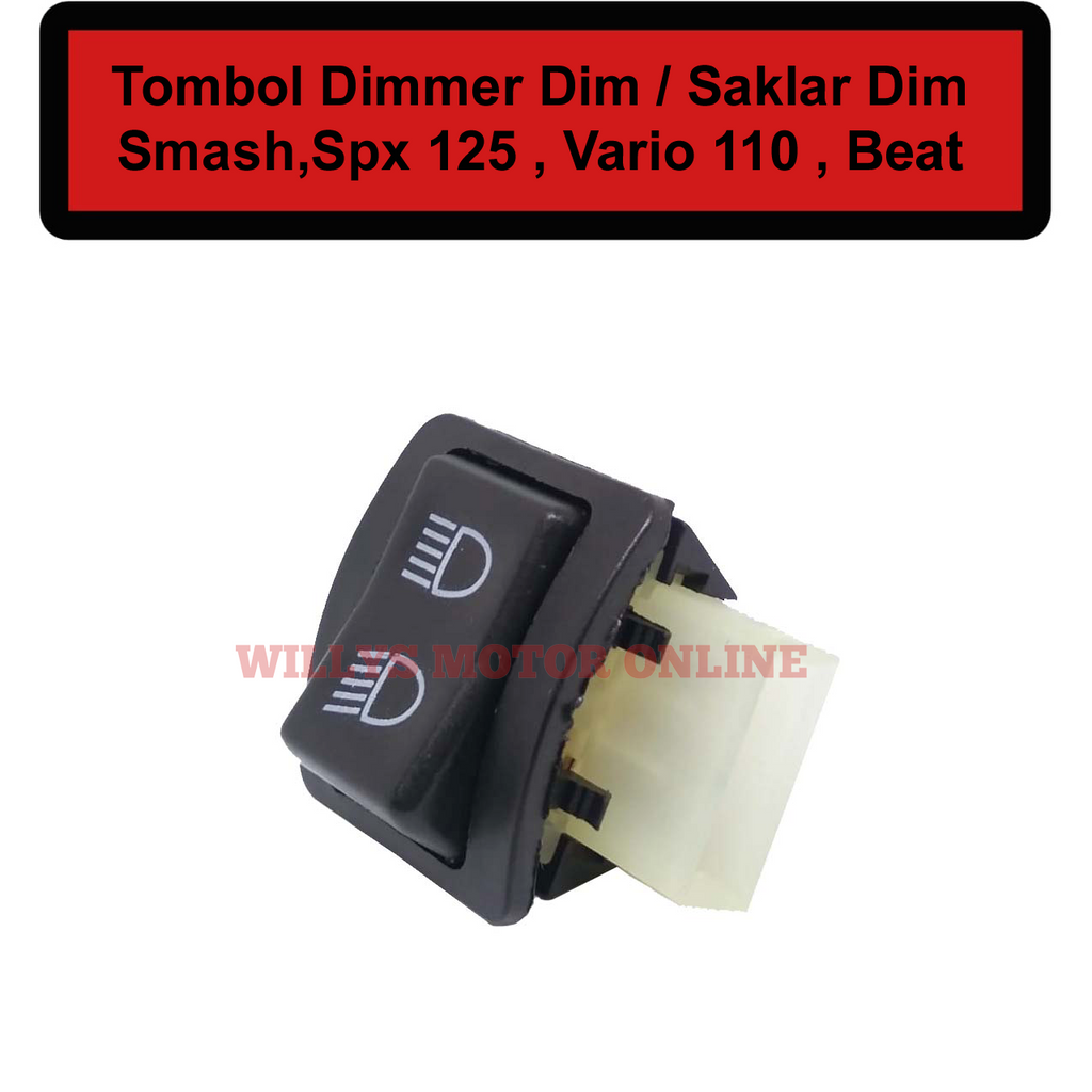 Jual Tombol Dim Smash Supra fit new Supra x 125 / Saklar Dim Smash ...