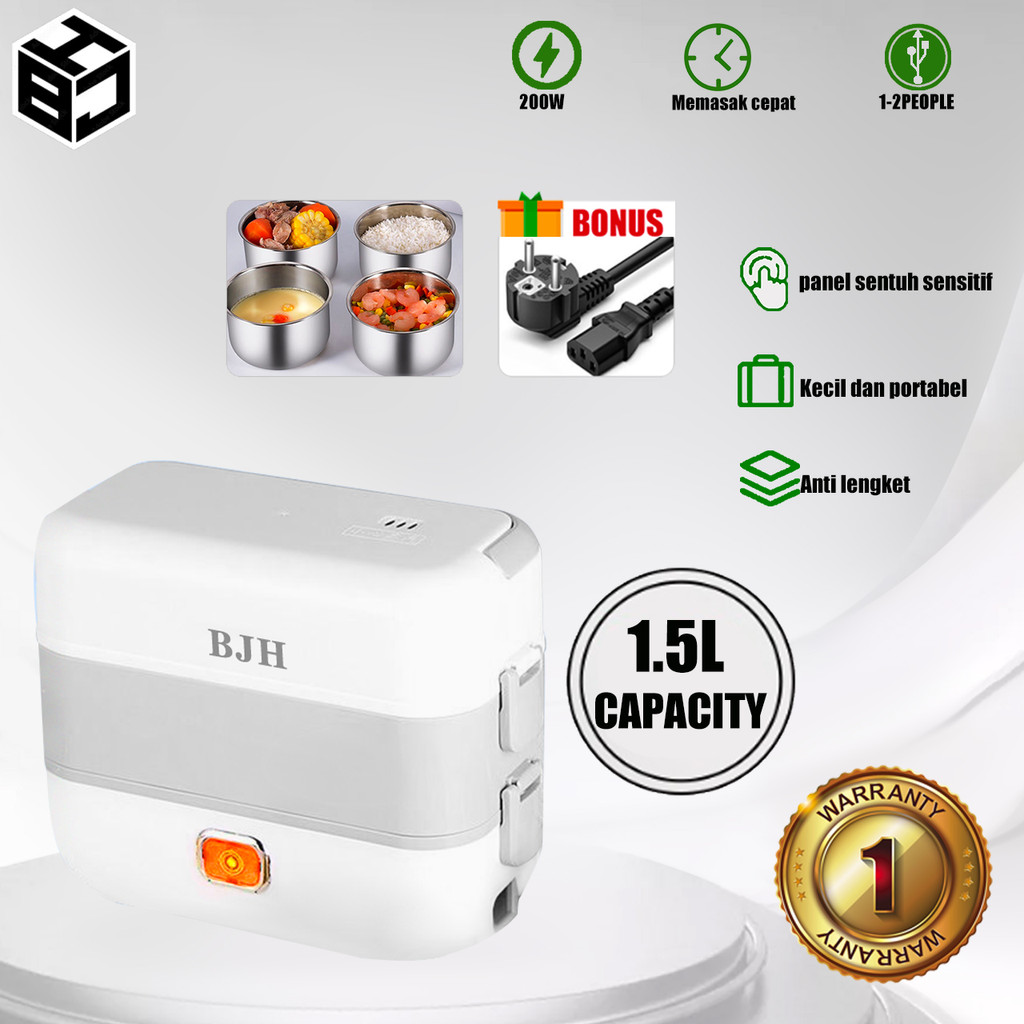 Jual BJH Electric Cooking Lunch Box Pemanas Makanan Makan Siang ...