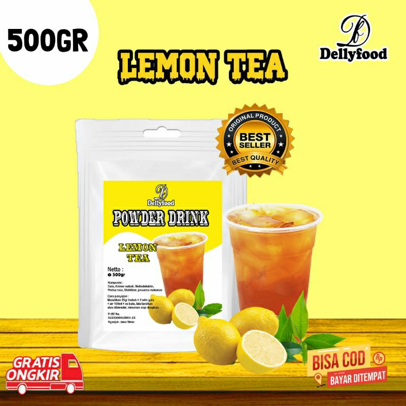 Jual Powder Drink / Bubuk Minuman Rasa Lemon Tea 500gr | Shopee Indonesia
