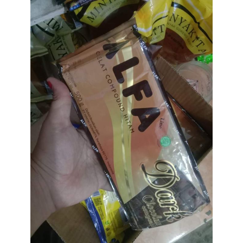 Jual coklat batangan alfa 250g | Shopee Indonesia