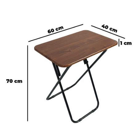 Jual Meja Lipat Portable Mini Meja Serbaguna Meja Aesthetic Kayu ZDZ-7 ...