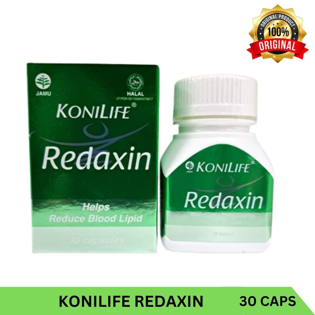 Jual Konilife Redaxin Food Supplement Botol 30 Menurunkan Kolesterol ...