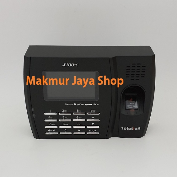 Jual MESIN ABSEN/ABSENSI/FINGERPRINT SOLUTION X100C | Shopee Indonesia
