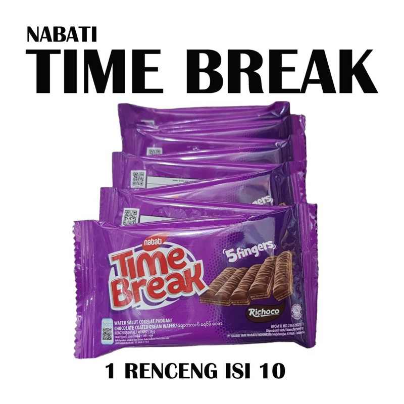 Jual Nabati Time Break isi 10 Sachet x 16gr | Shopee Indonesia