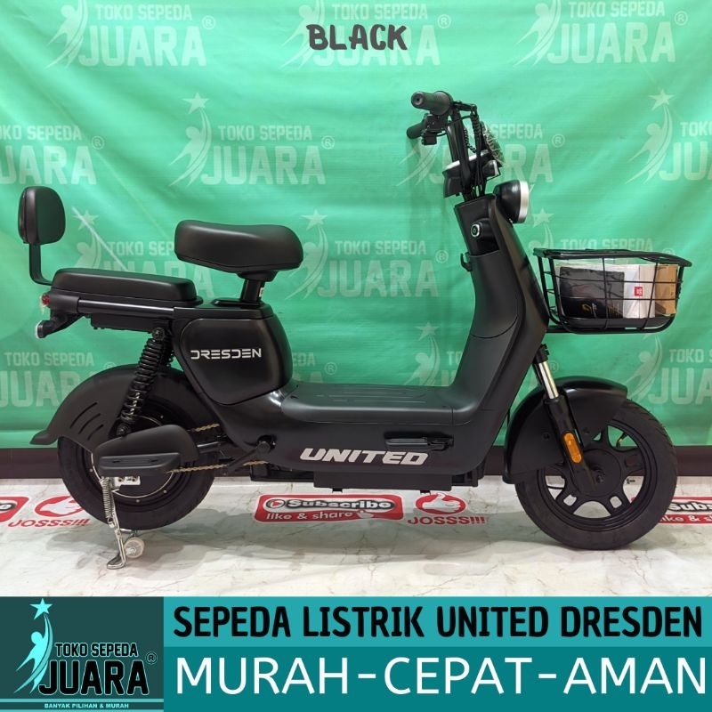 Jual SEPEDA LISTRIK UNITED DRESDEN ELECTRIC E BIKE 14 INCH | Shopee ...