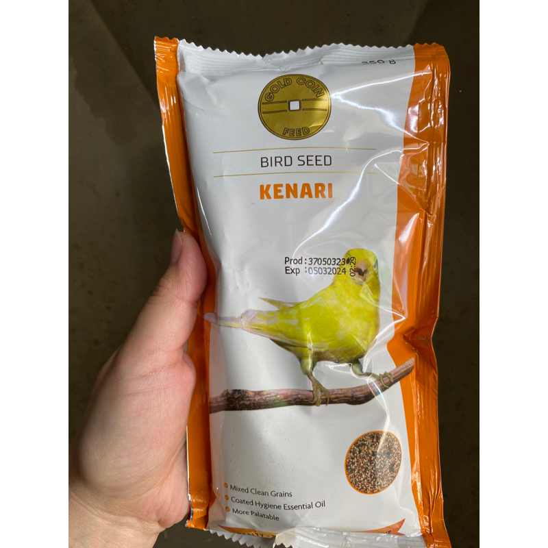 Jual GOLD COIN FEED BIRD SEED KENARI | Shopee Indonesia