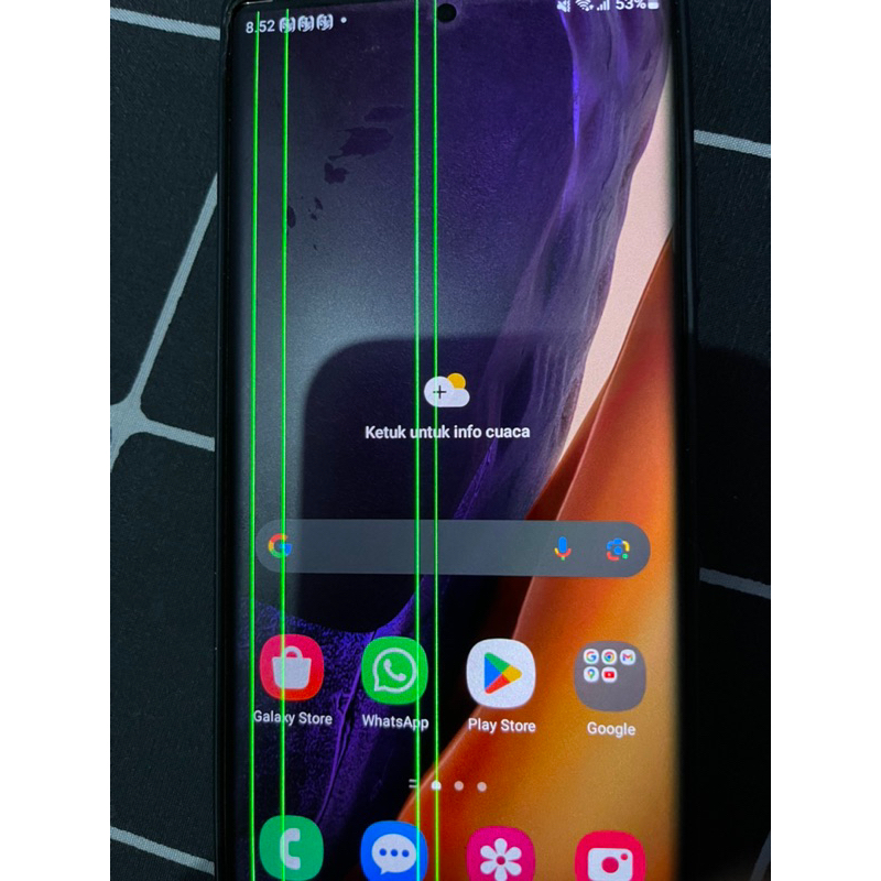 Jual Samsung Galaxy note 20 ultra 8+4 / 256Gb SEIN full set (minus ...
