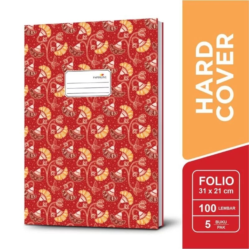 Jual Buku HardCover Folio 100 Lembar Paperline | Shopee Indonesia