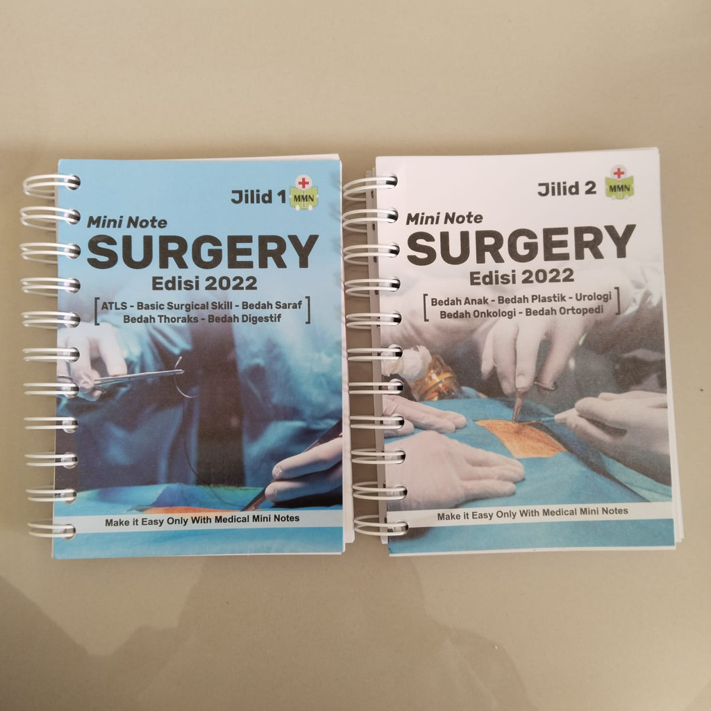 Jual Medical Mini Notes Original Surgery Bedah MMN Bedah Buku Saku ...