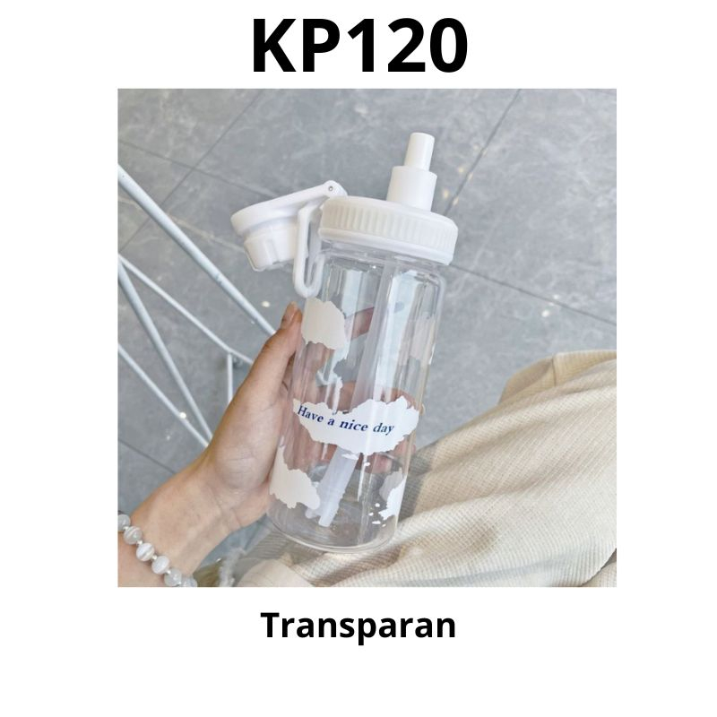 Jual KP120 - BOTOL MINUM AESTHETIC WATER BOTTLE TERMOS BOTOL BENING ...