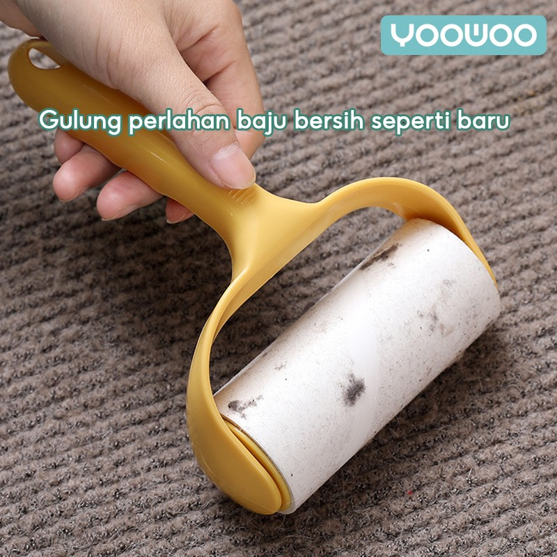 Jual EM Roll Sticky Roll Pembersih Bulu Kucing Debu Pakaian Refill ...
