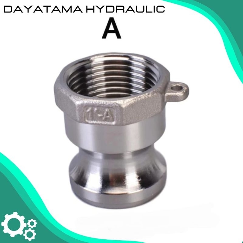 Jual 3" INCH CAMLOCK COUPLINGS STAINLESS / SS316 TYPE A, B, C, D, E, F ...