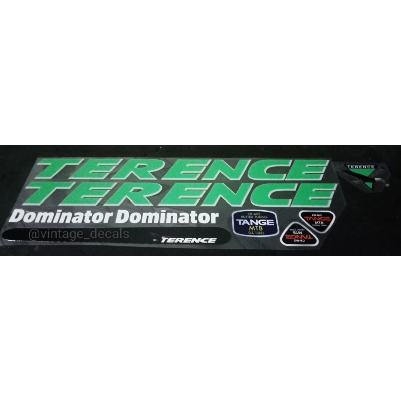 Jual sticker decals repro TERENCE finisher dominator | Shopee Indonesia