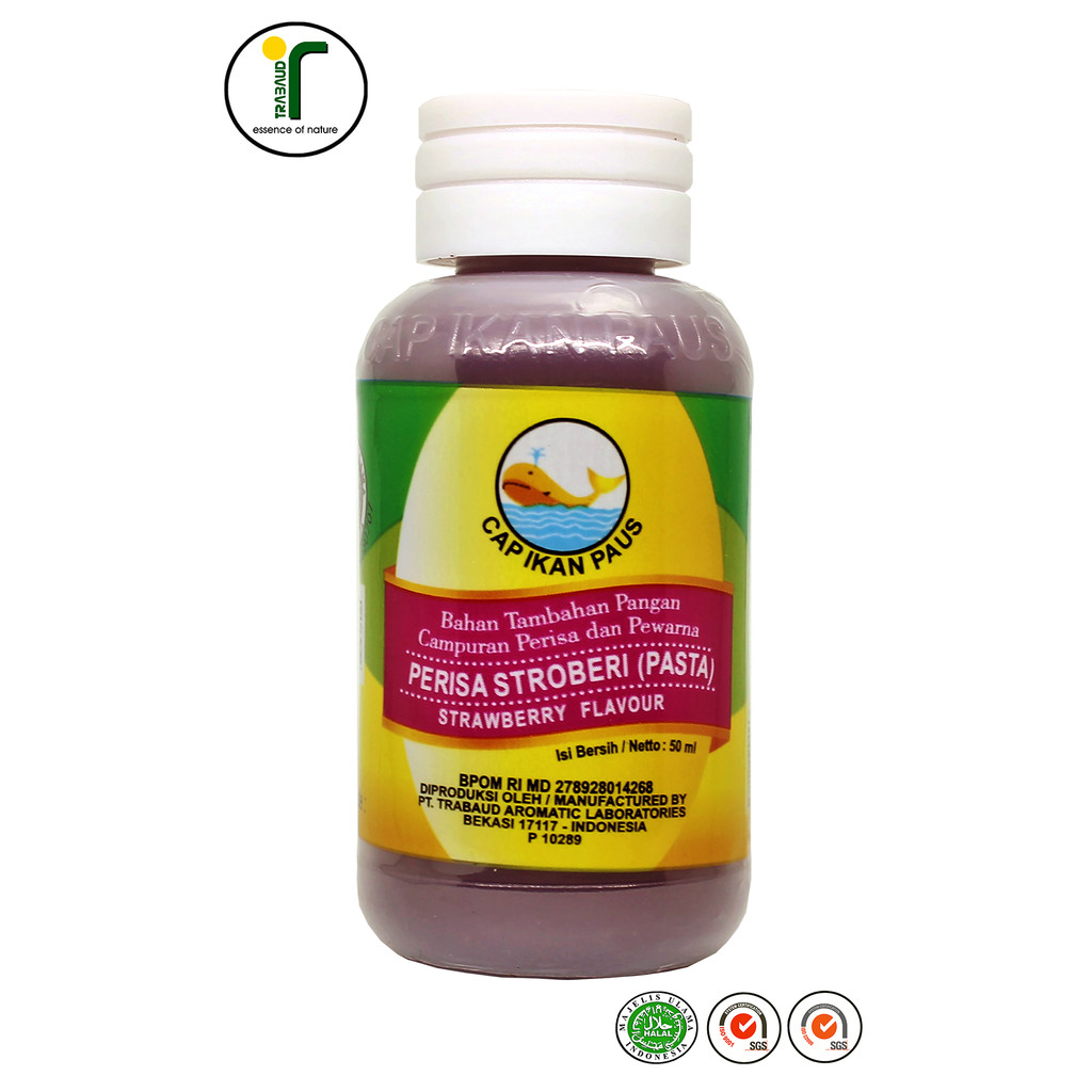 Jual (50 ML) Perisa Stroberi Pasta Strawberry Flavor (6 PCS) | Shopee ...