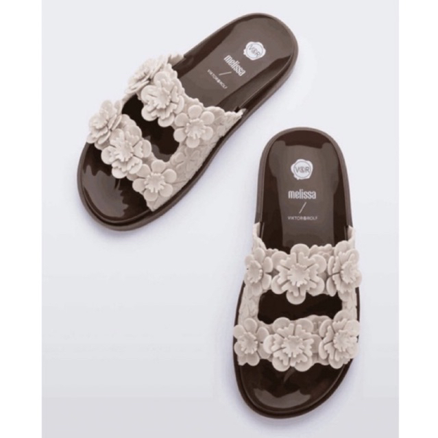 Jual Sendal flower bunga new melissa | Shopee Indonesia