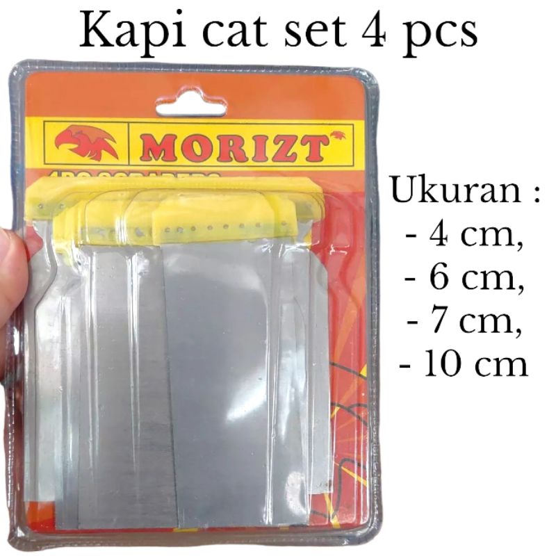 Jual MORIZT kapi cat 4pcs | flat besi Kape Plat Set , Kapi Plat Set ...