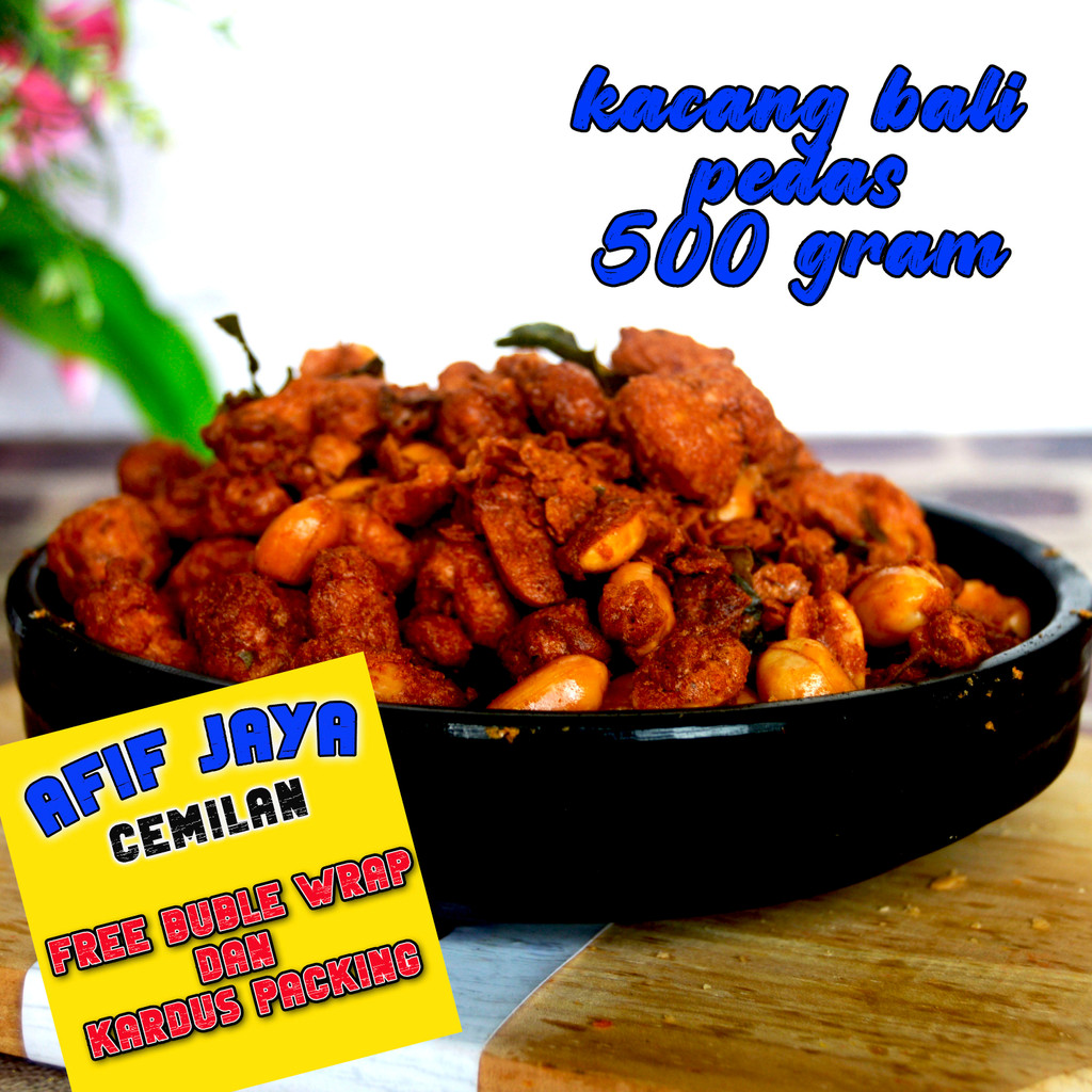 Jual Kacang Bali Atau Kacang Thailand Pedas Daun Jeruk Kiloan 500 Gram ...