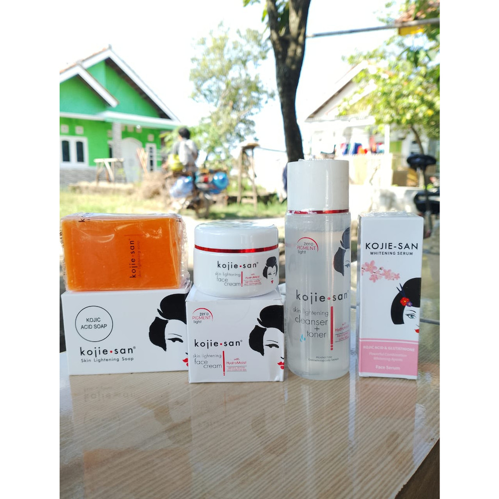 Jual ( Paket Kojisan ) New Kojie san 4in1 / Face Lightening Cream 30gr ...
