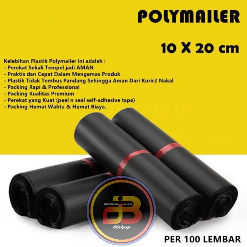 Jual Plastik Packing Polymailer 10X20 Polymer Polimer Packingan Online ...