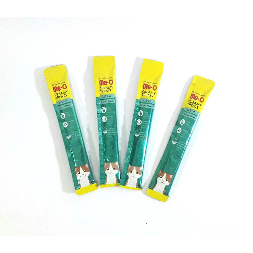 Jual MeO Creamu Rasa TUNA MAGURO 15gr - Snack Kucing | Shopee Indonesia